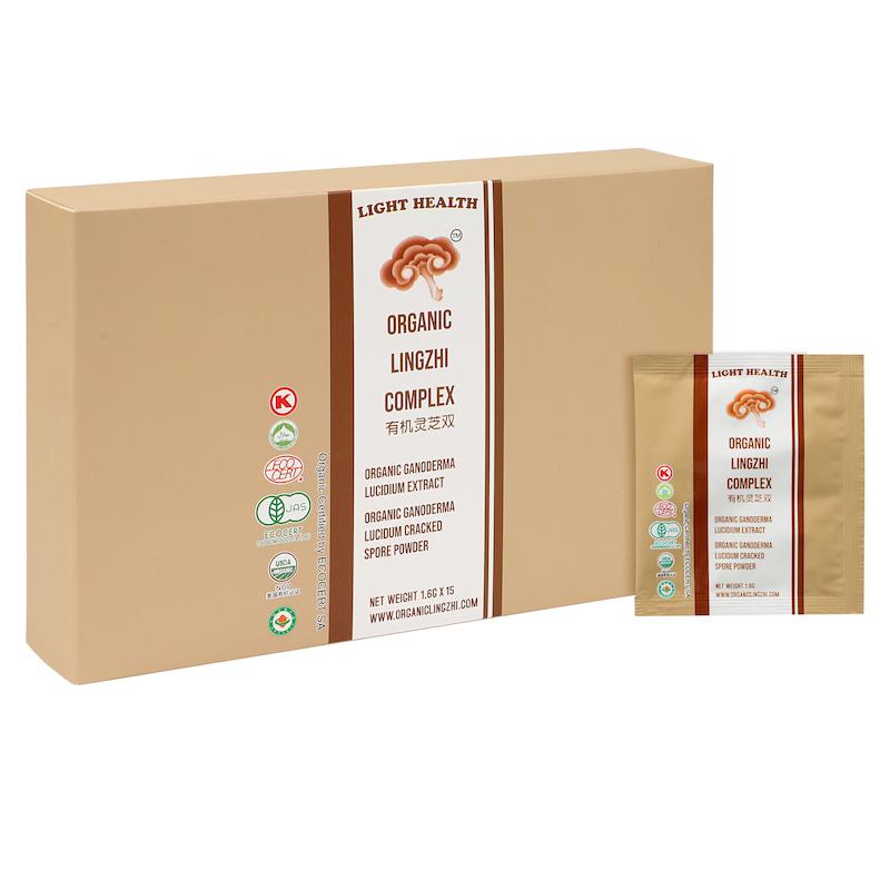 Premium Organic Lingzhi Complex (15 Sachets x 160mg) – Organiclingzhi
